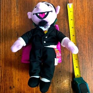 Toys | Gund Count Von Count Plush Sesame Street Plush Doll Dracula Gund ...